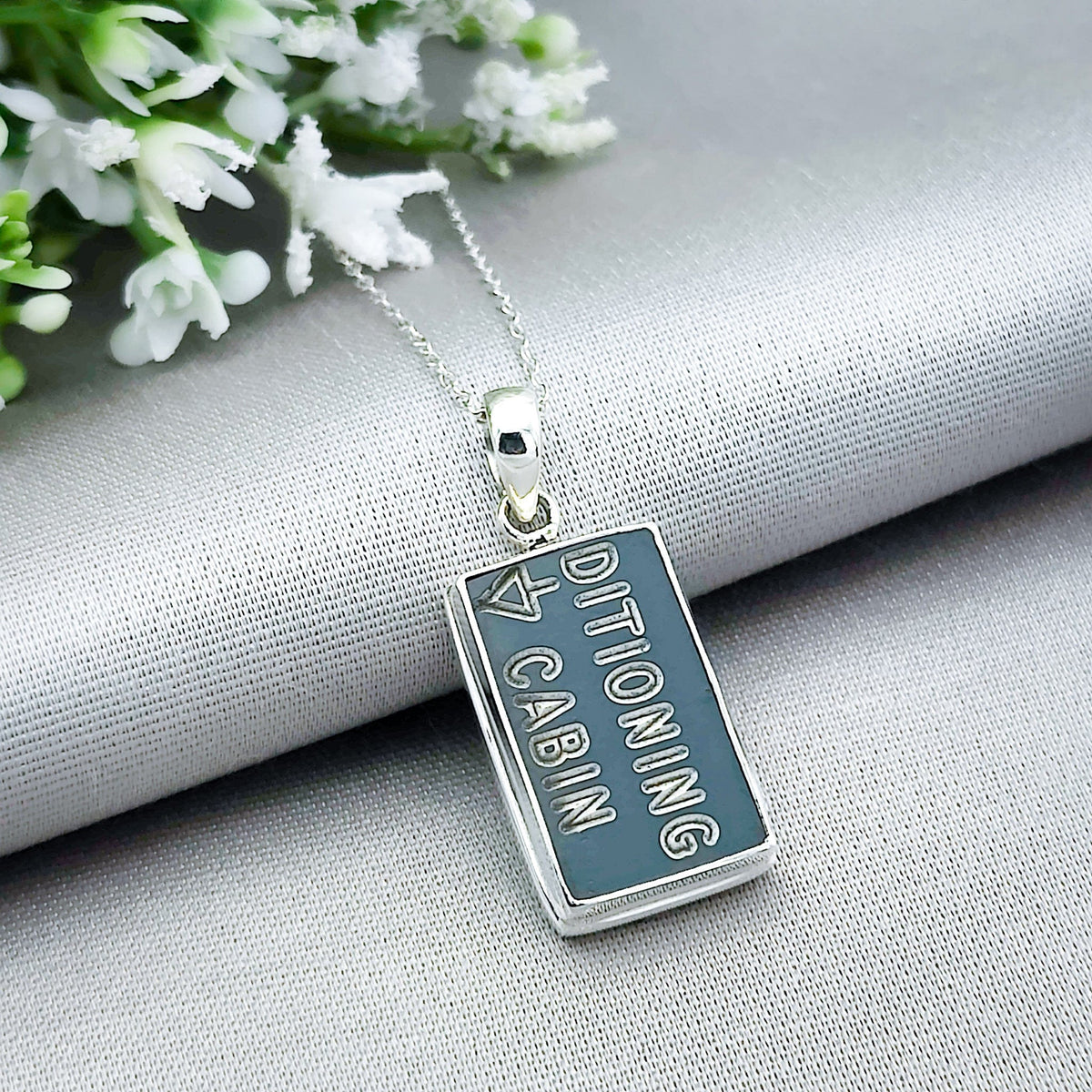 Concorde Pendant Limited Edition | Words 4 options | Sterling Silver – Hepburn & Hughes
