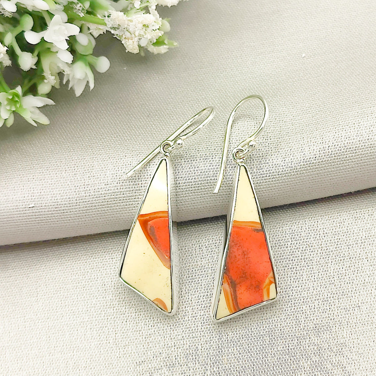 Art Deco Pottery Earrings | Original Clarice Cliff | 9th Anniversary ...