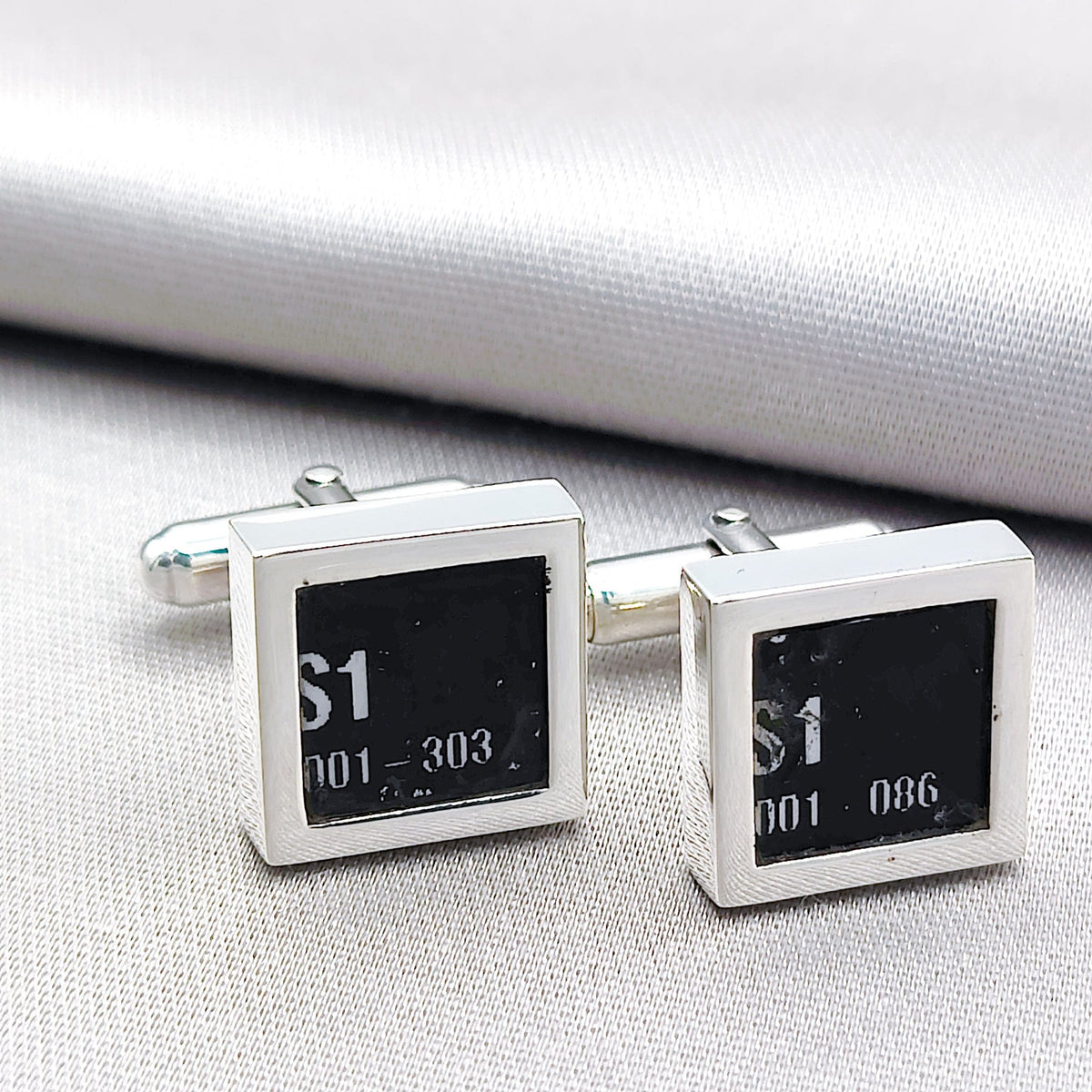 Chinook Helicopter Cufflinks | Genuine Chinook Parts | Sterling Silver ...