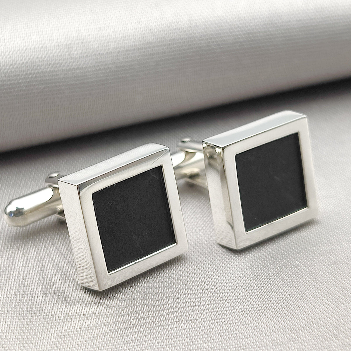 Chinook Helicopter Cufflinks | Genuine Chinook Parts | Sterling Silver