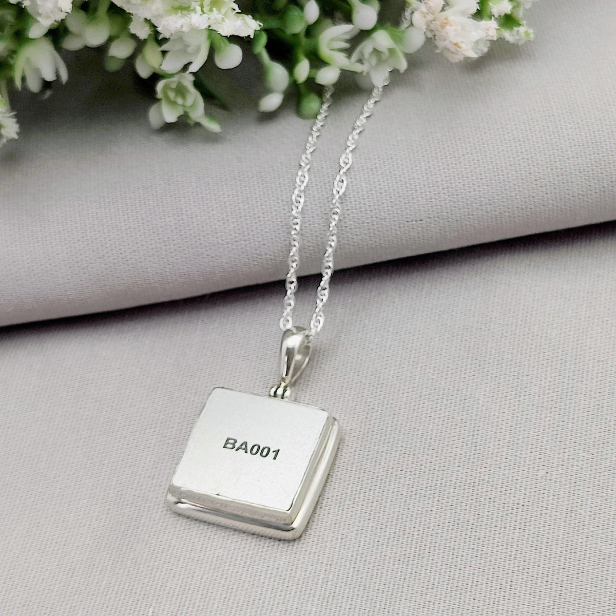 Concorde Pendant | Aviation Gift | Hiduminium Square Panel | Sterling ...
