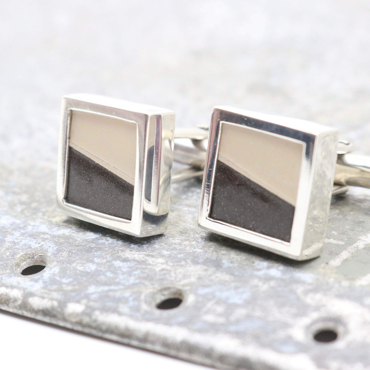 Vampire Jet Cufflinks | Original Parts of Championship Winning Jet | S ...