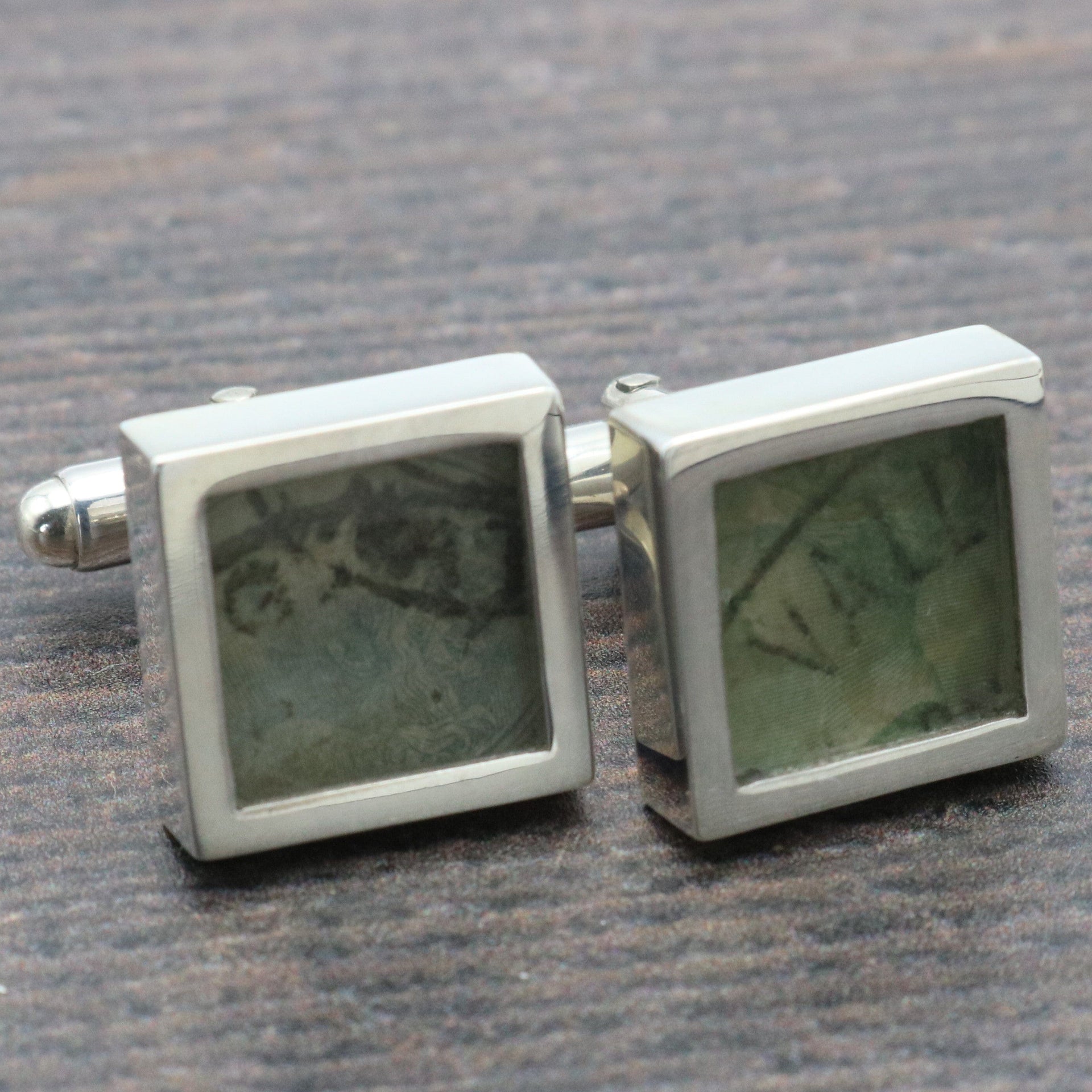 Vintage Stamp Cufflinks | Sterling Silver – Hepburn & Hughes