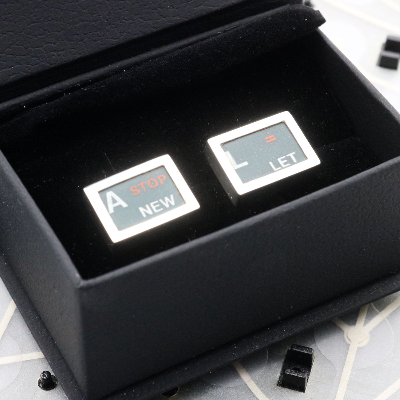 ZX Spectrum Computer Cufflinks | Keyboard | Gaming Gift | Sterling Sil ...